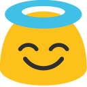 😇 Smiling Face With Halo Emoji | Copy & Paste | Get Meaning & Images