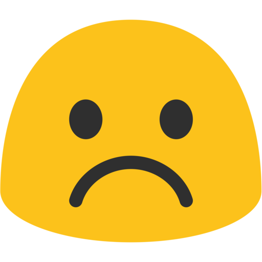 ☹ Sehr trauriger Smiley-Emoji | Kopieren & Einfügen | Bedeutung & Bilder