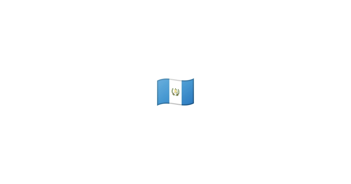 🇬🇹 Bandera Guatemala Emoji 2548