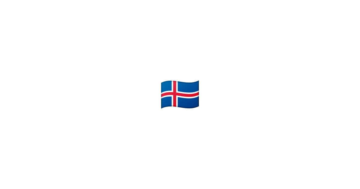 🇮🇸 Bandera: Islandia Emoji