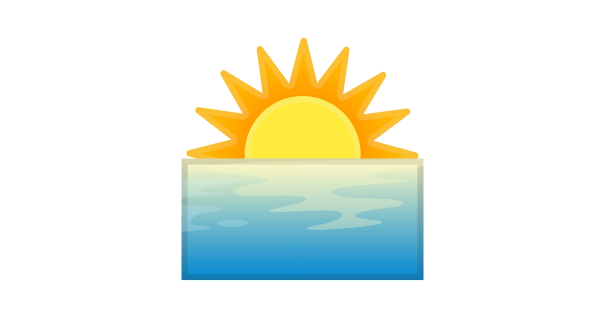 🌅 Soleil Levant Emoji