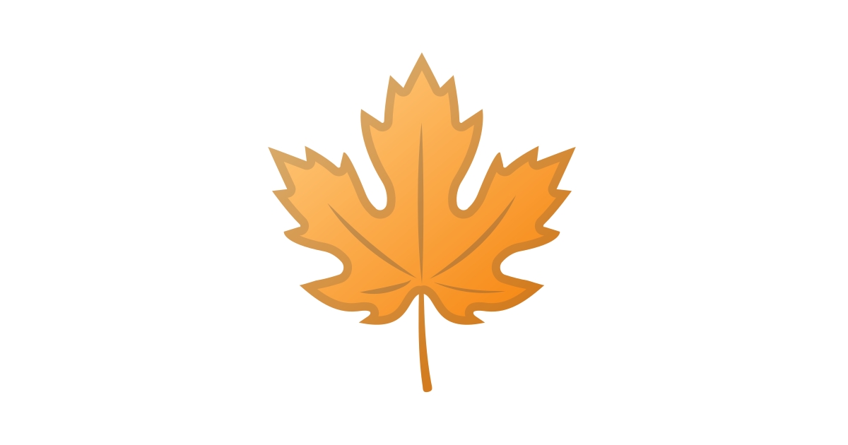 Maple Leaf Emoji Maple Leaf Emoji