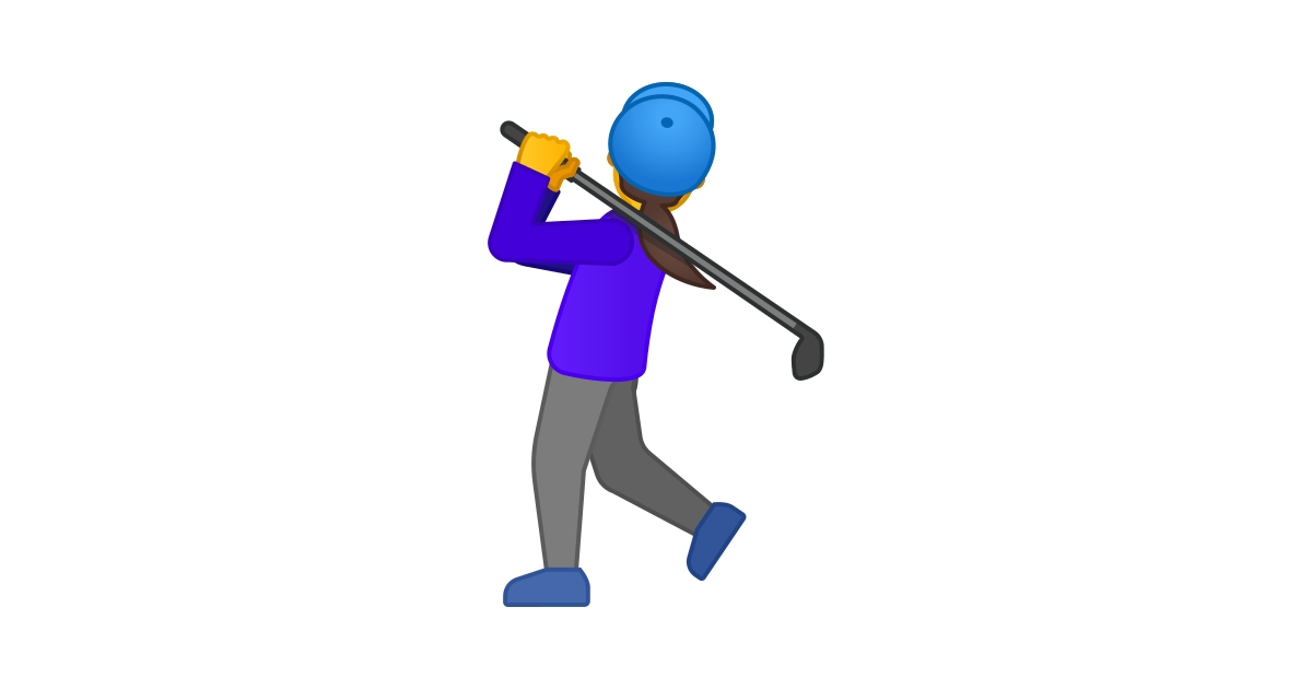 🏌️‍♀️ Woman Golfing Emoji