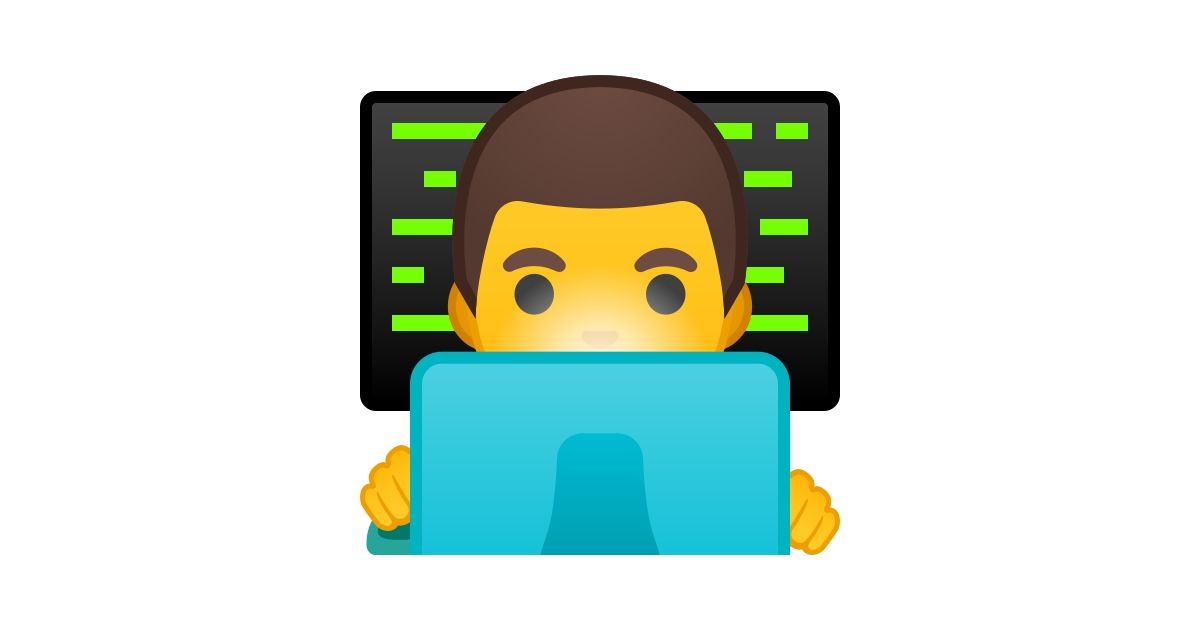 👨‍💻 Profesional De La Tecnología Hombre Emoji