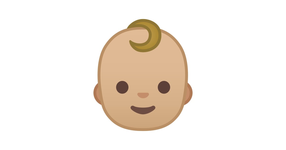 👶🏼 Bebé: Tono De Piel Claro Medio Emoji