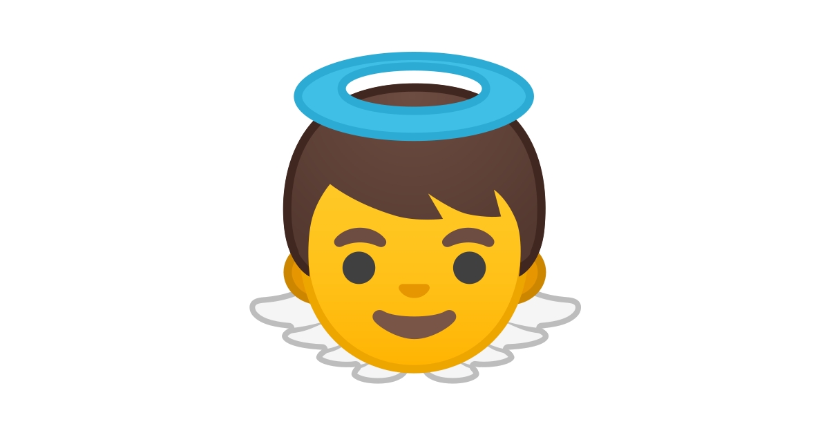 👼 Bébé Ange Emoji