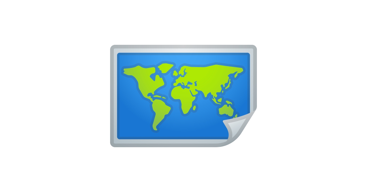 🗺️ Weltkarte-Emoji