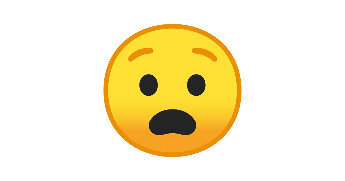 😧 qualvolles Gesicht-Emoji