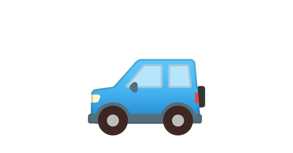 🚙 Vehículo Deportivo Utilitario Emoji