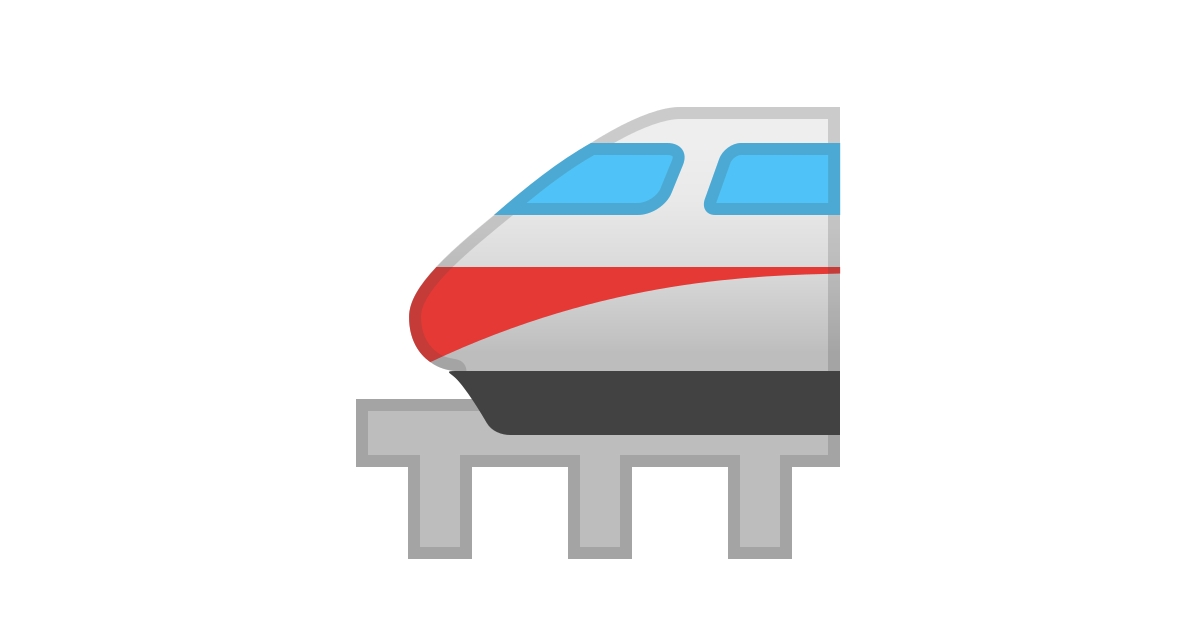 🚝 Monorail Emoji