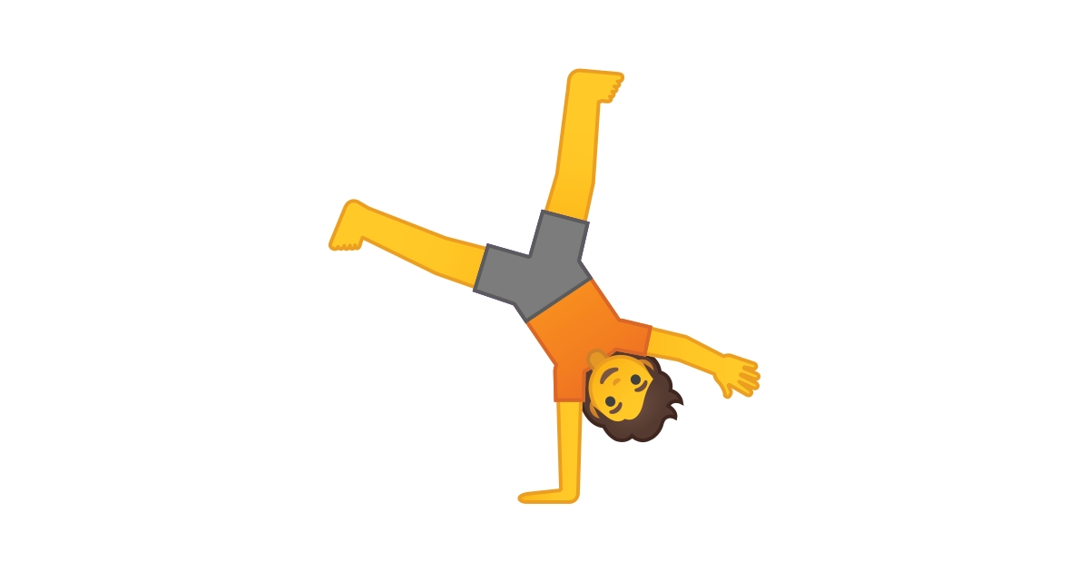 🤸 Personne Faisant La Roue Emoji