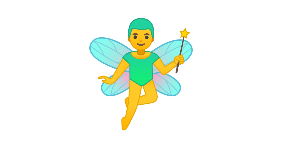 🧚‍♂️ männliche Fee-Emoji