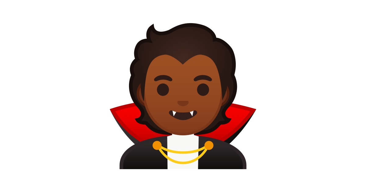 🧛🏾 Vampire: Medium-dark Skin Tone Emoji