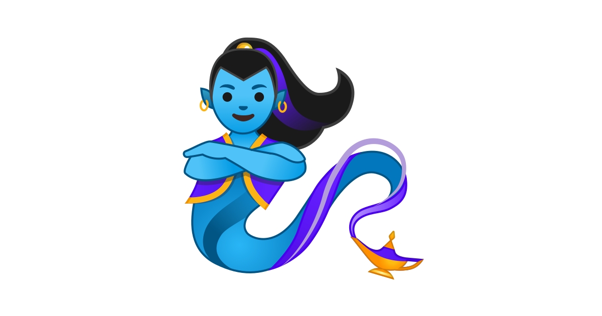 🧞‍♀️ Génie Femme Emoji | "Femme Génie"