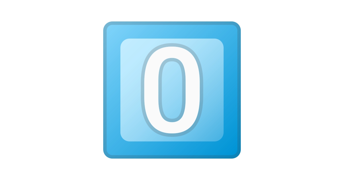 0️⃣ Teclas: 0 Emoji