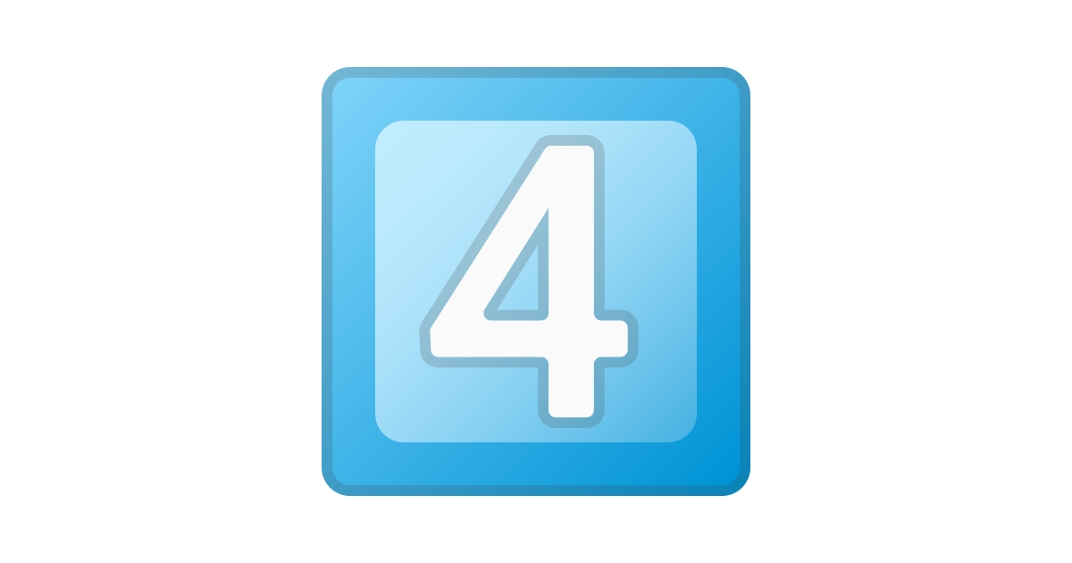 4️⃣ Tecla: 4 Emoji