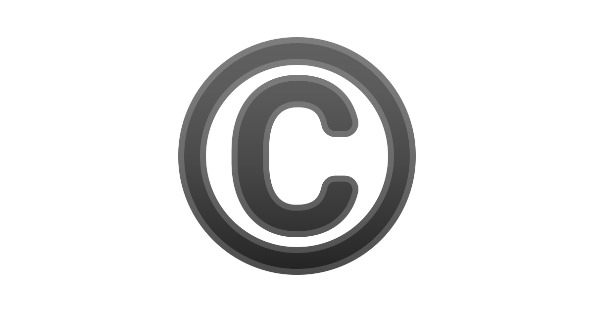 Símbolo De Copyright Emoji
