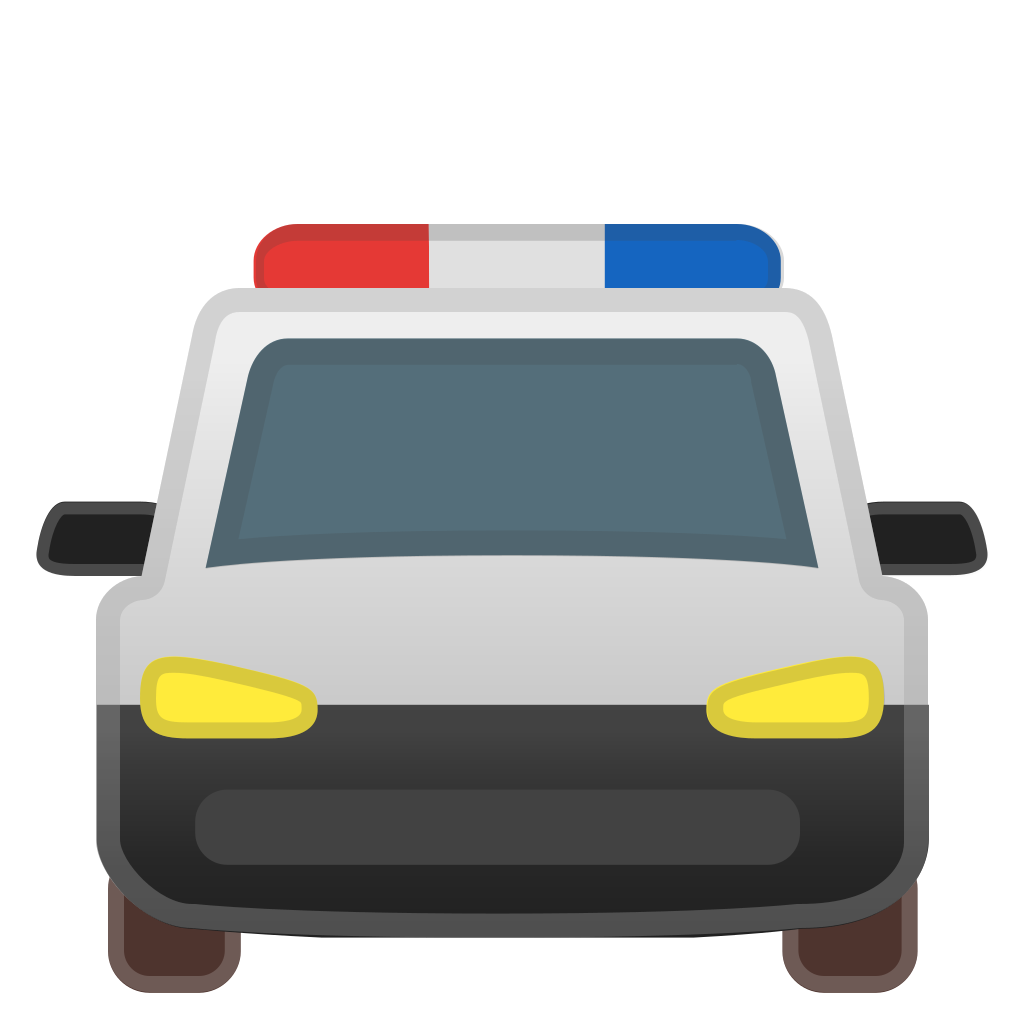  Oncoming Police Car Emoji Meaning Usage
