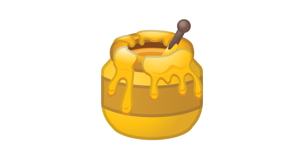 🍯 Pote De Mel Emoji