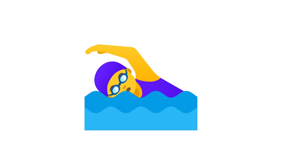 🏊‍♀️ Nageuse Emoji