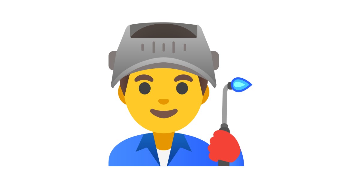 👨‍🏭 Profesional Industrial Hombre Emoji