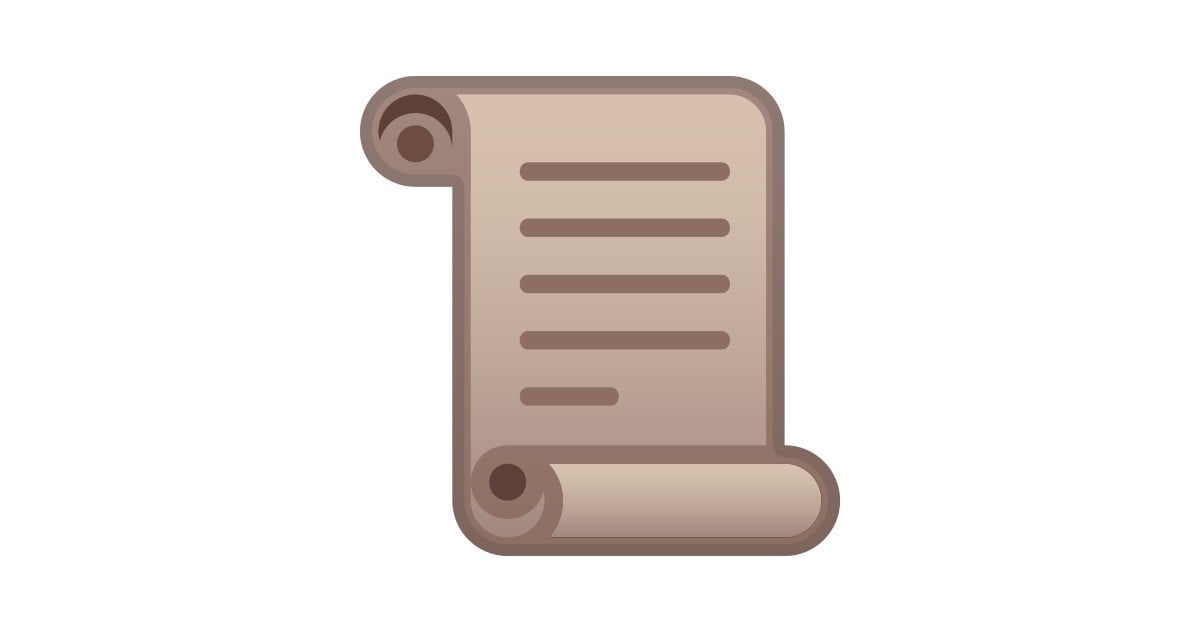 📜 Scroll Emoji