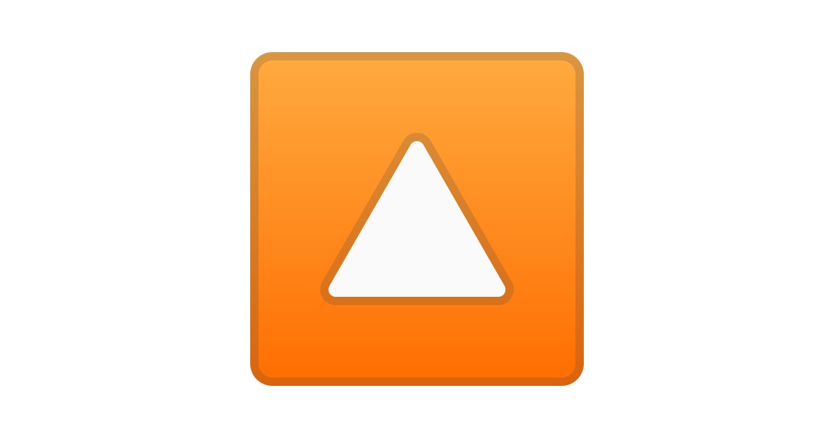 🔼 Petit Triangle Haut Emoji