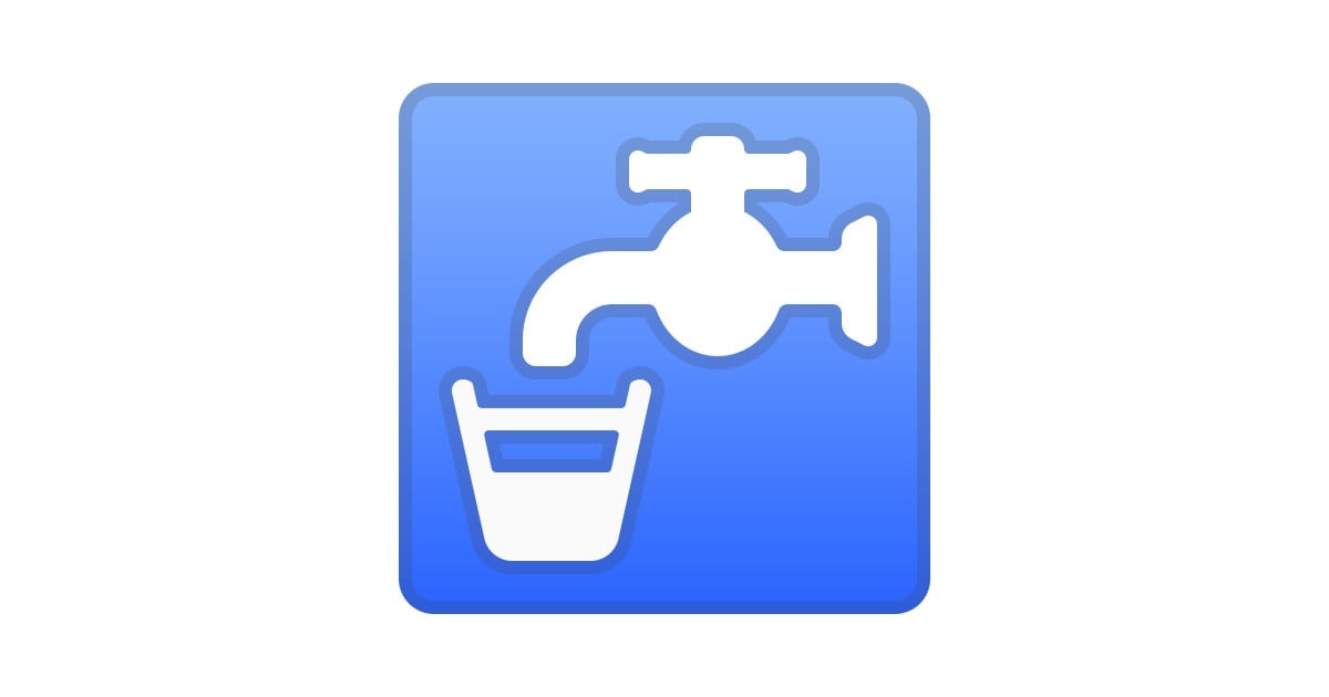 🚰 água Potável Emoji