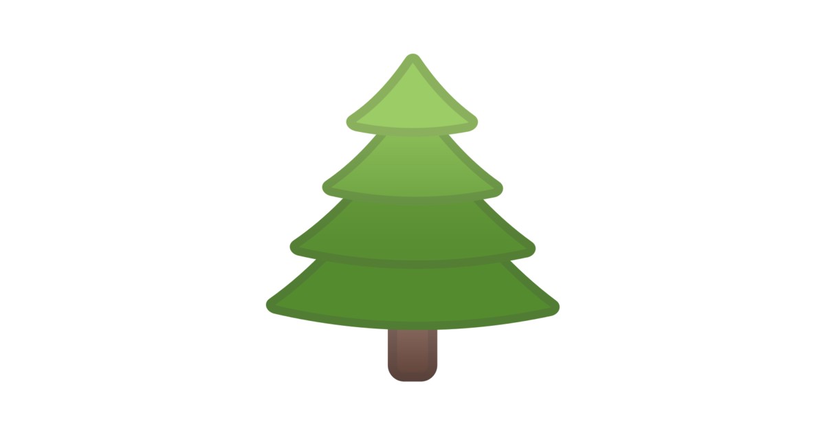 🌲 árbol De Hoja Perenne Emoji
