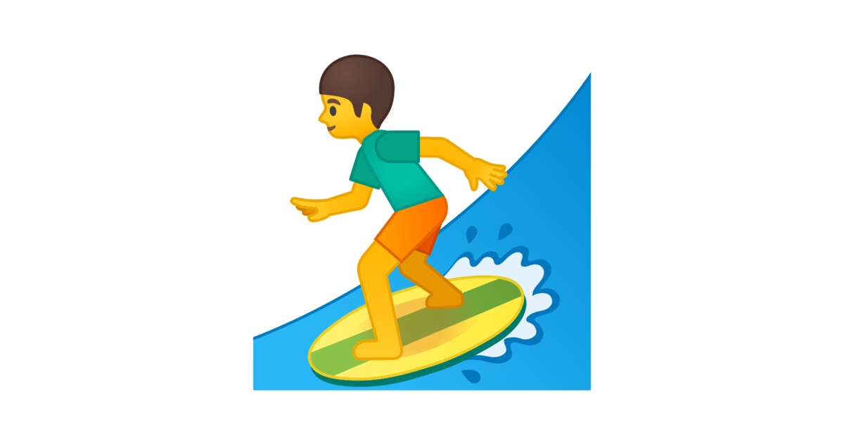 🏄 Surfista Emoji