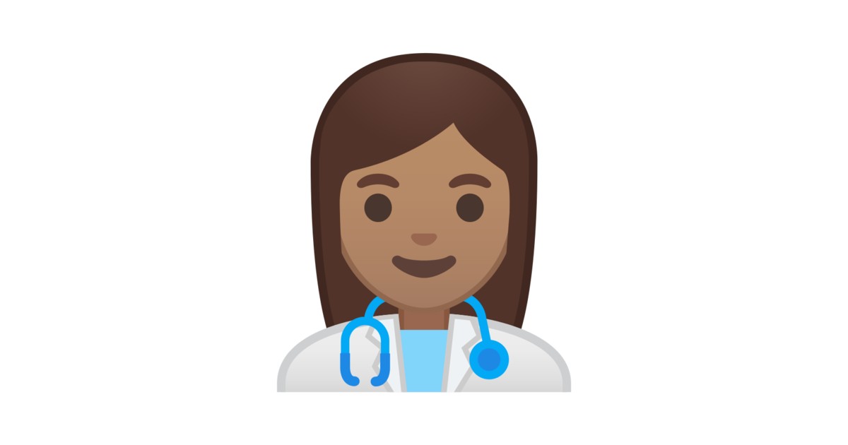 👩🏽‍⚕️ Woman Health Worker: Medium Skin Tone Emoji
