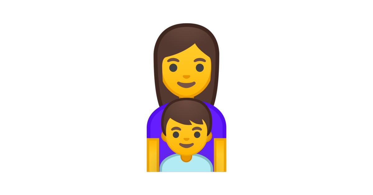 👩‍👦 Família: Mulher E Menino Emoji