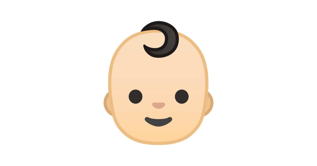 👶🏻 Bebê: Pele Clara Emoji