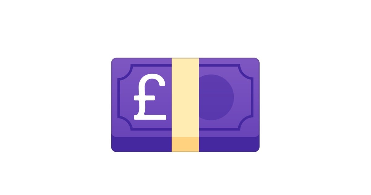 💷 Pound Banknote Emoji