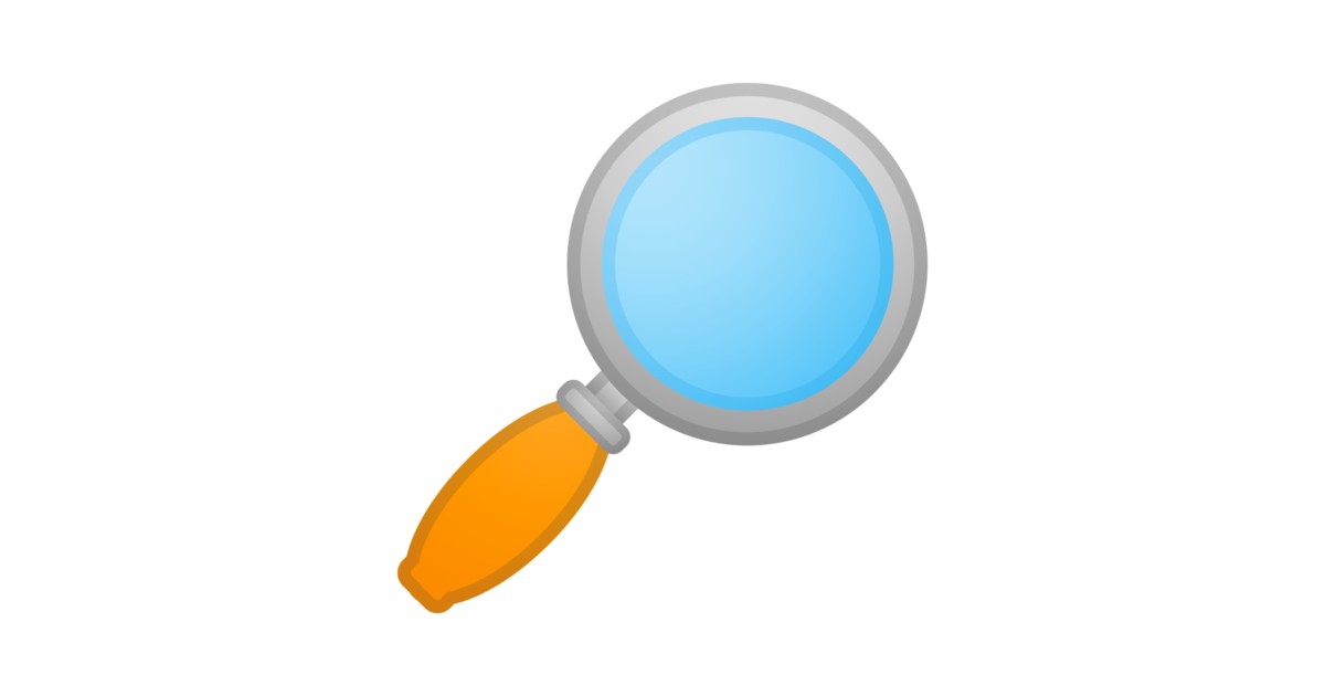 🔎 Lupa Orientada Hacia La Derecha Emoji