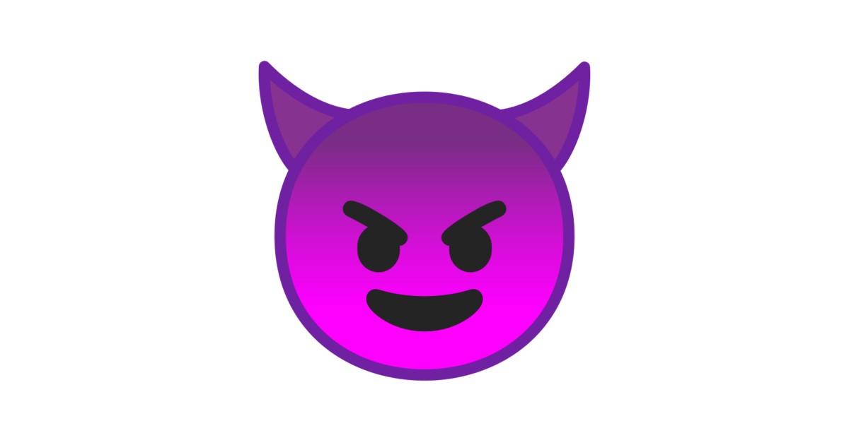 😈 Cara Sonriendo Con Cuernos Emoji