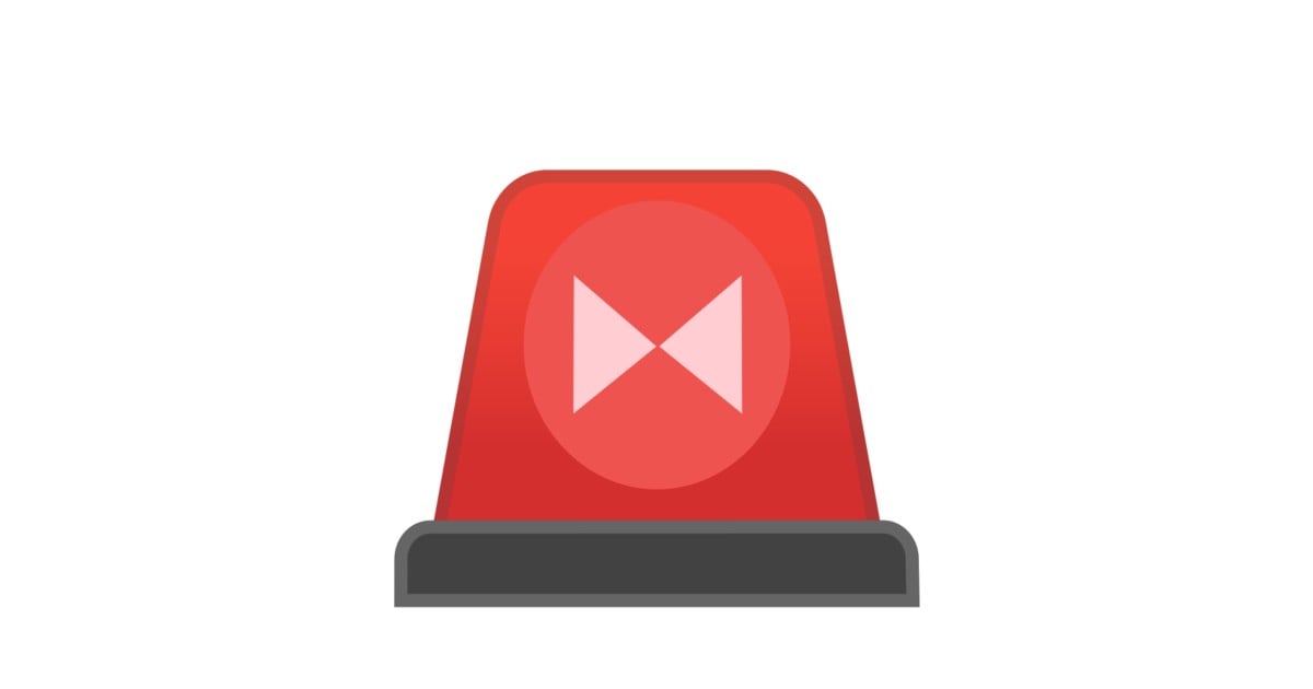🚨 Luces De Policía Emoji