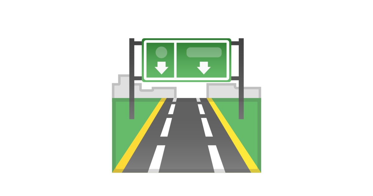 🛣️ Autopista Emoji
