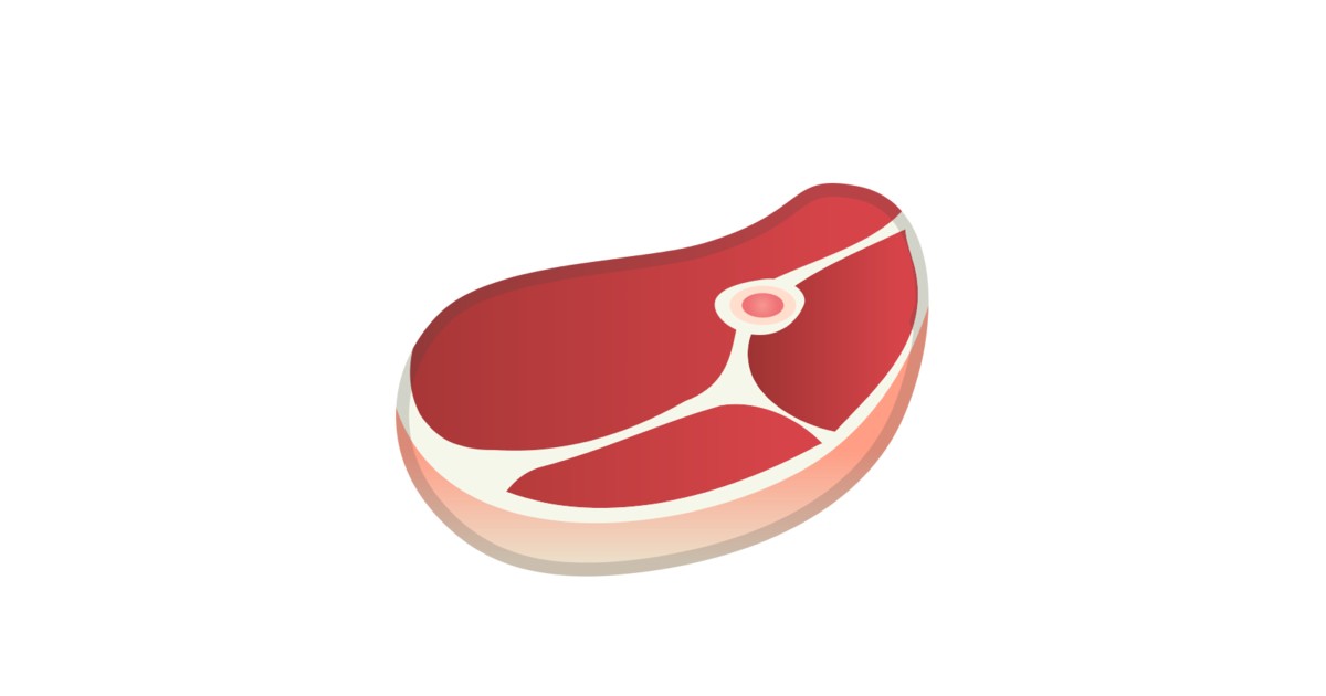 🥩 Corte De Carne Emoji | "Pedaço De Carne"