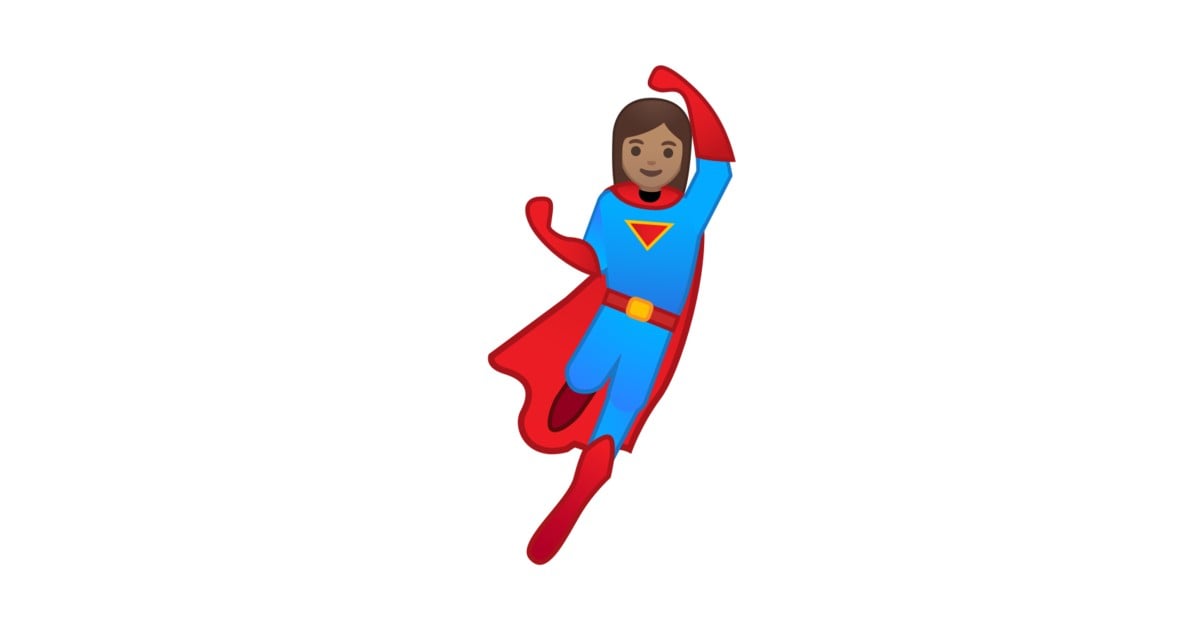 🦸🏽‍♀️ Woman Superhero: Medium Skin Tone Emoji