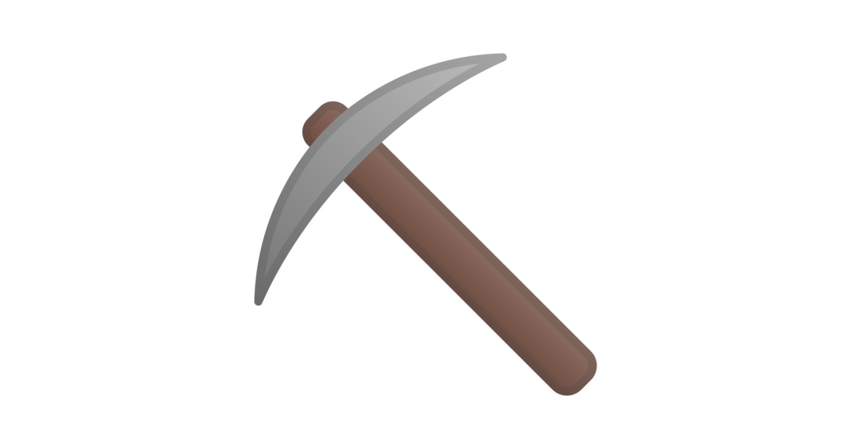 ⛏️ Picareta Emoji