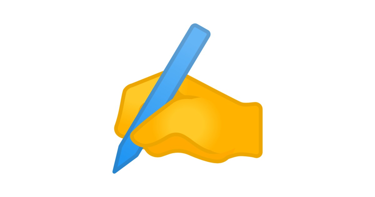 ️ Mano Che Scrive Emoji