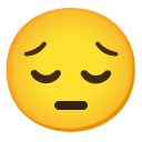 😔 nachdenkliches Gesicht-Emoji