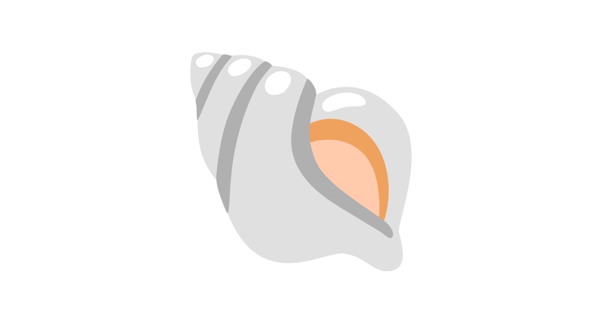 🐚 Concha De Mar Emoji