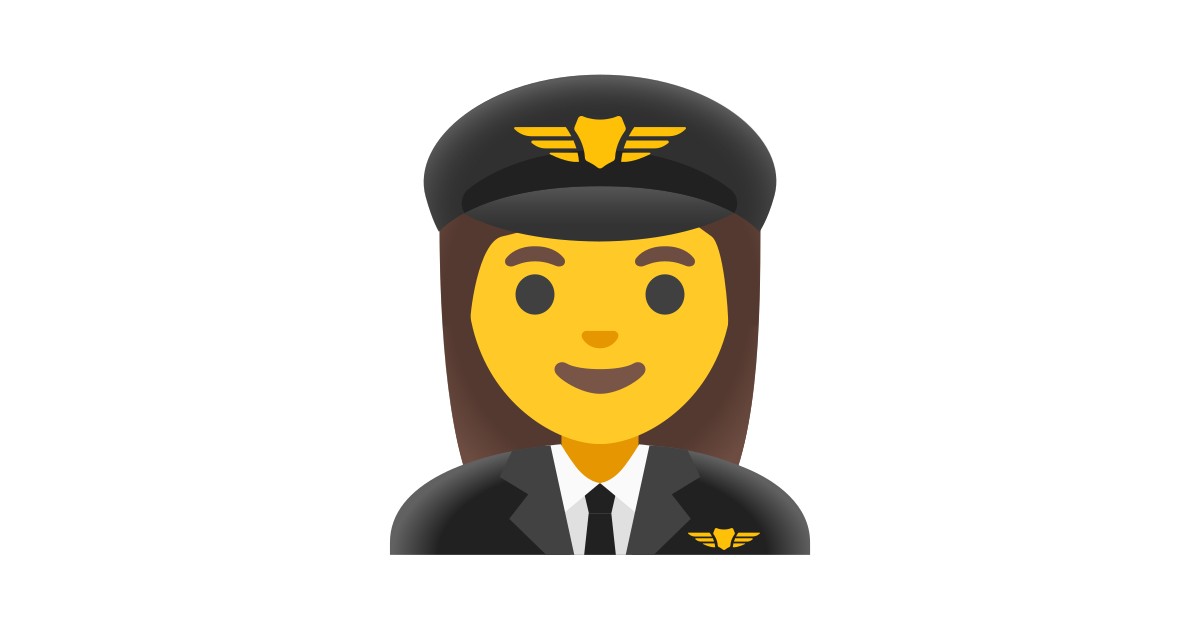 👩‍ ️ Woman Pilot Emoji