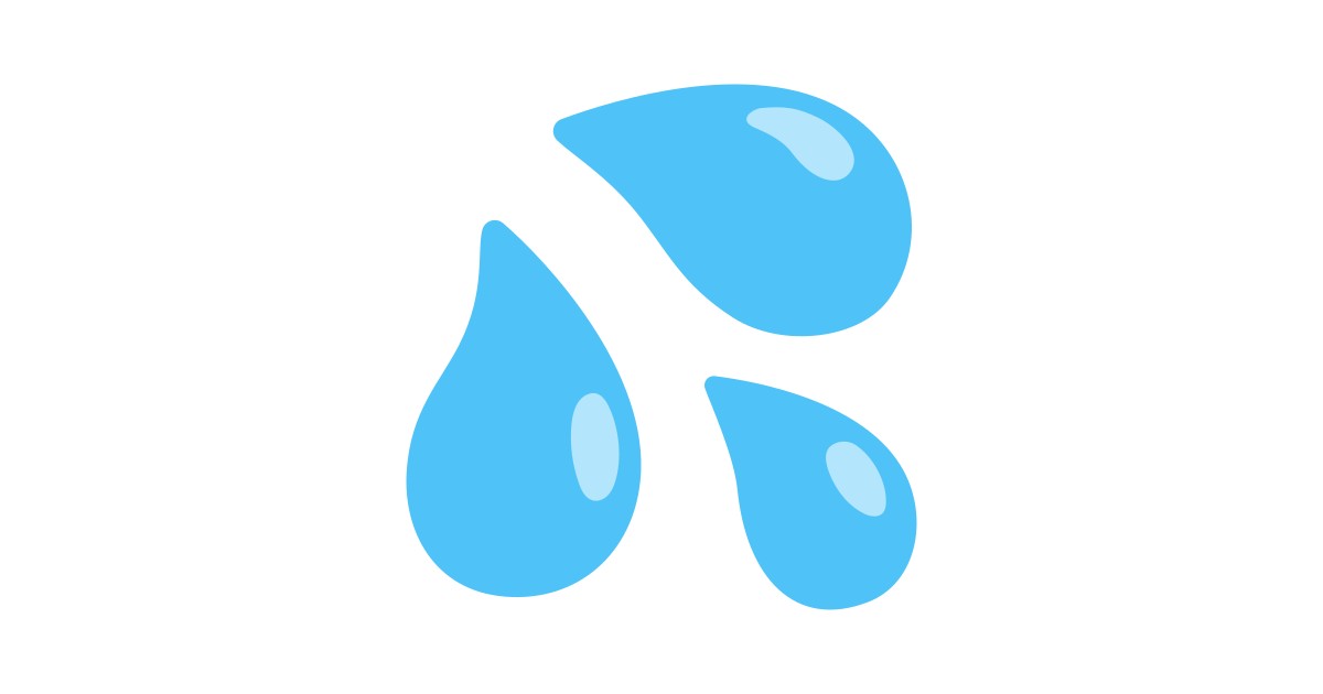 💦 Schweißtropfen-Emoji