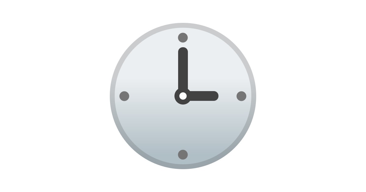 🕒 Three O’clock Emoji