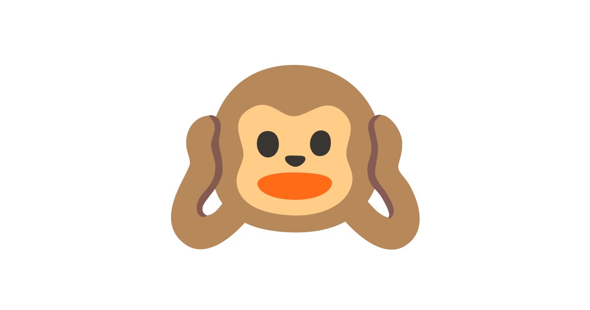 🙉 Non Sento Emoji