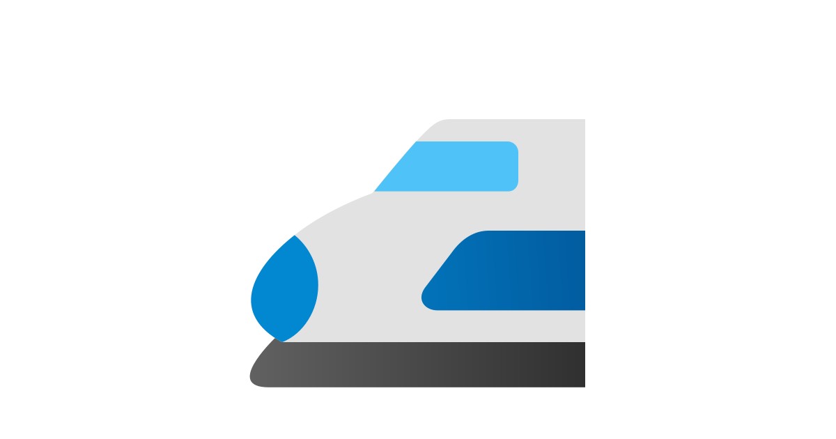 🚅 Bullet Train Emoji