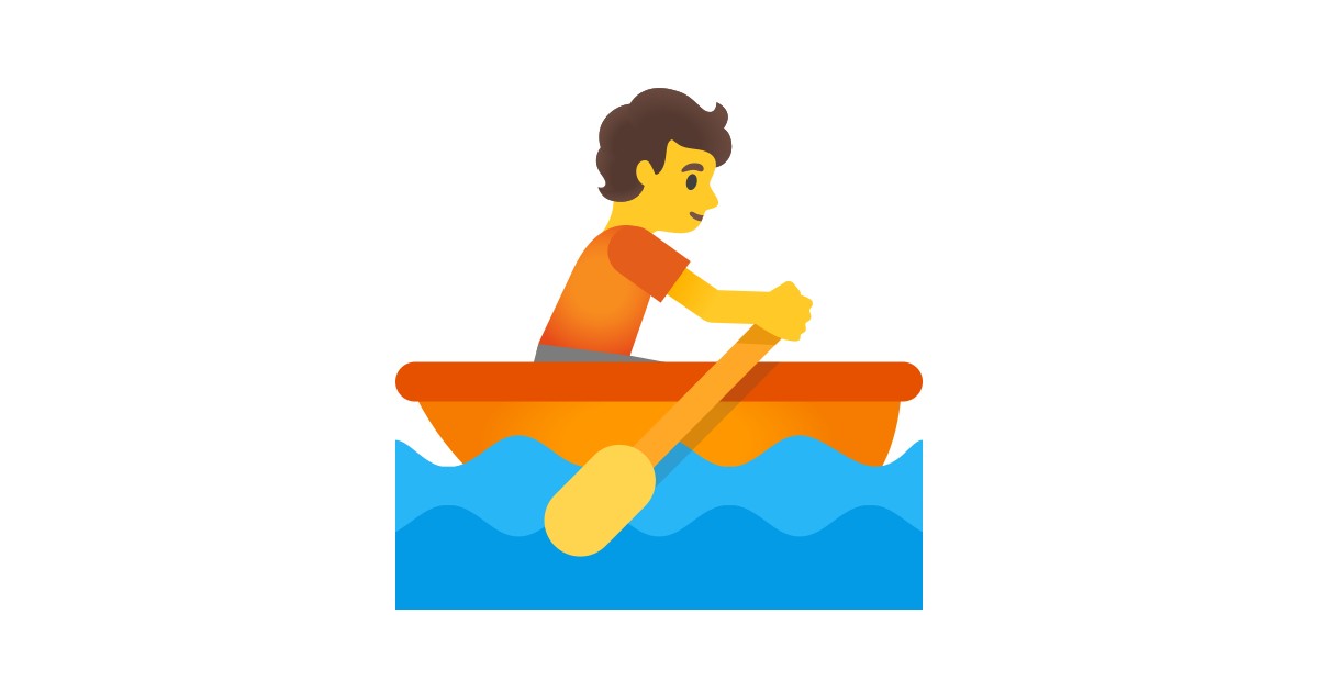 🚣 Person Rowing Boat Emoji